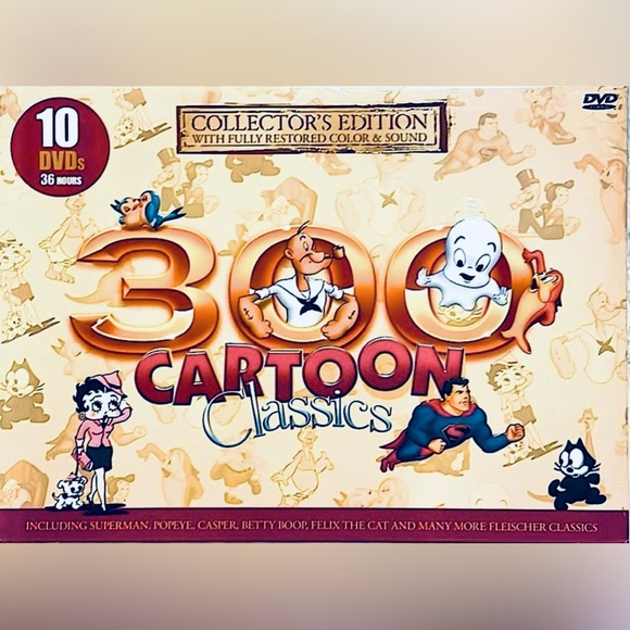 Cameras, Photo & Video | Vintage Cartoons 1 Dvd Box Set | Poshmark